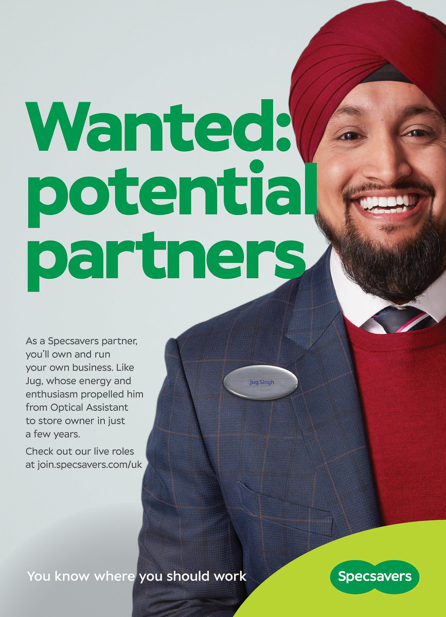 David Wren x Specsavers - Germaine Walker